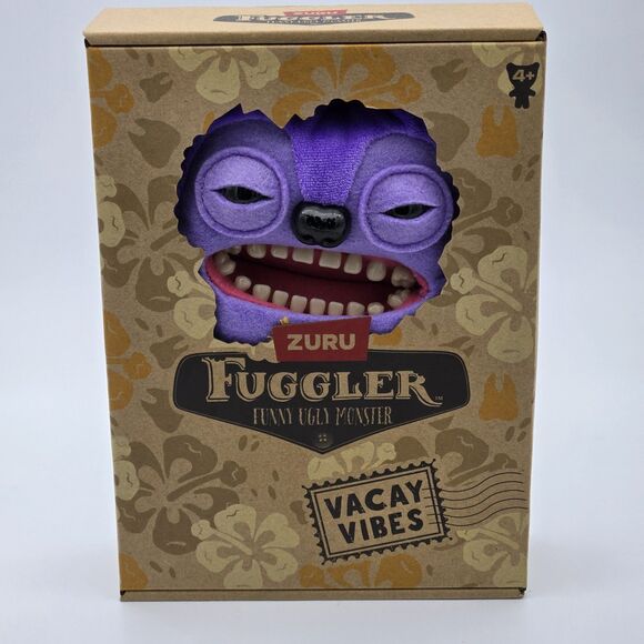 Fuggler | Toys | Zuru Fuggler Vacay Vibes Greedy Grinner 9 Purple Funny ...